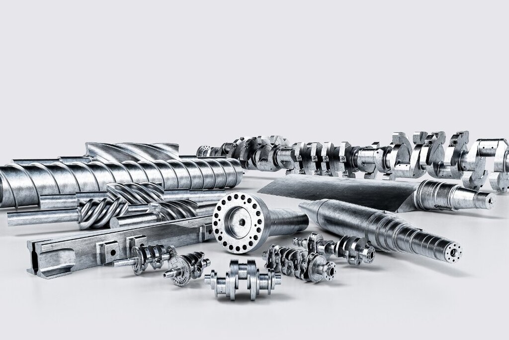 Crankshafts, hardening machines and other parts - MAFA Alfing Kessler