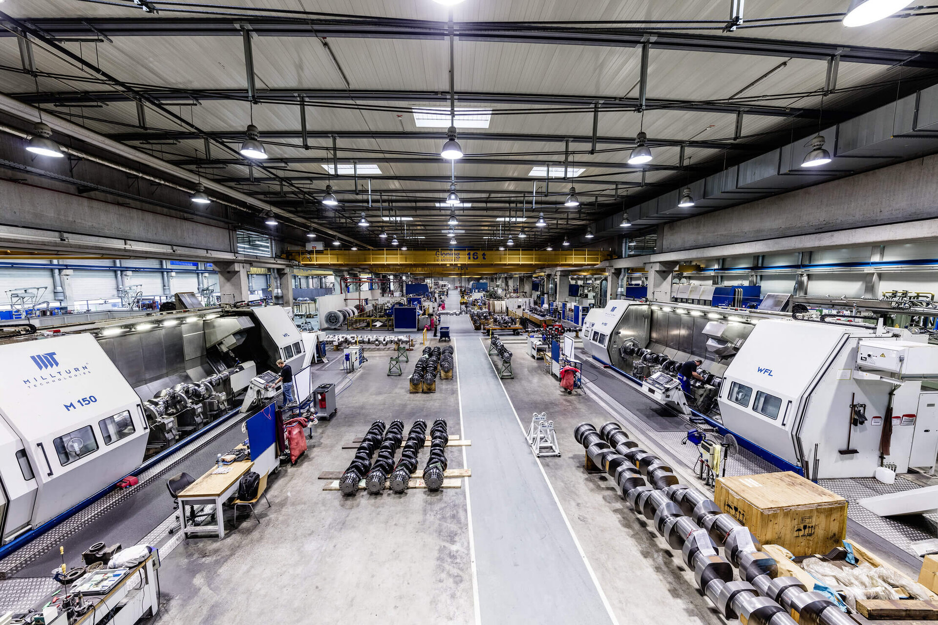 Custom-made crankshafts for large engines - MAFA Alfing Kessler