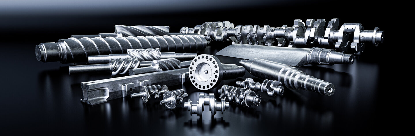 Crankshafts, hardening machines and other parts - MAFA Alfing Kessler