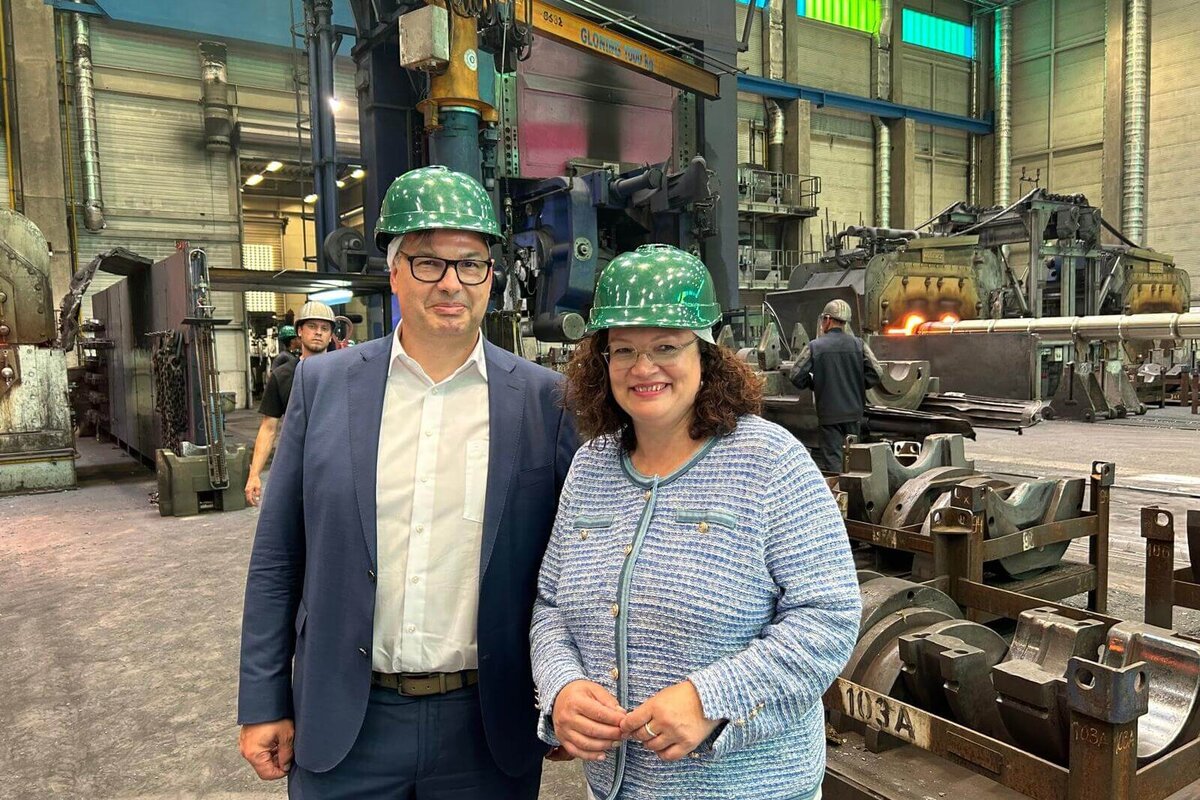 Vorstandsvorsitzende der Agentur für Arbeit zu Besuch bei der ...